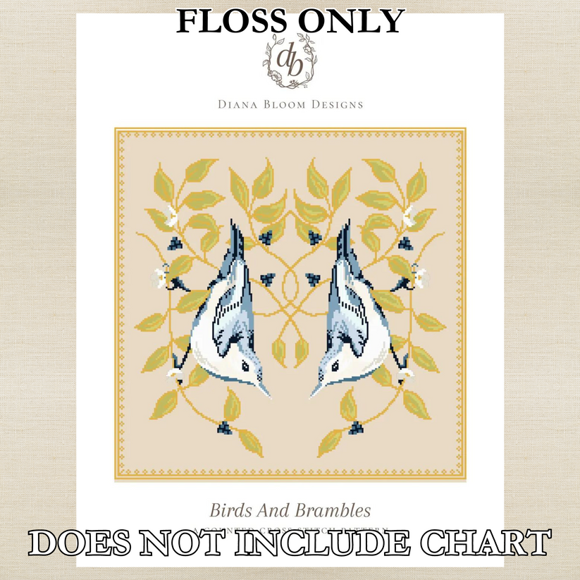 Diana Bloom Designs - Birds And Brambles - Roxy Floss Pack – Evertote