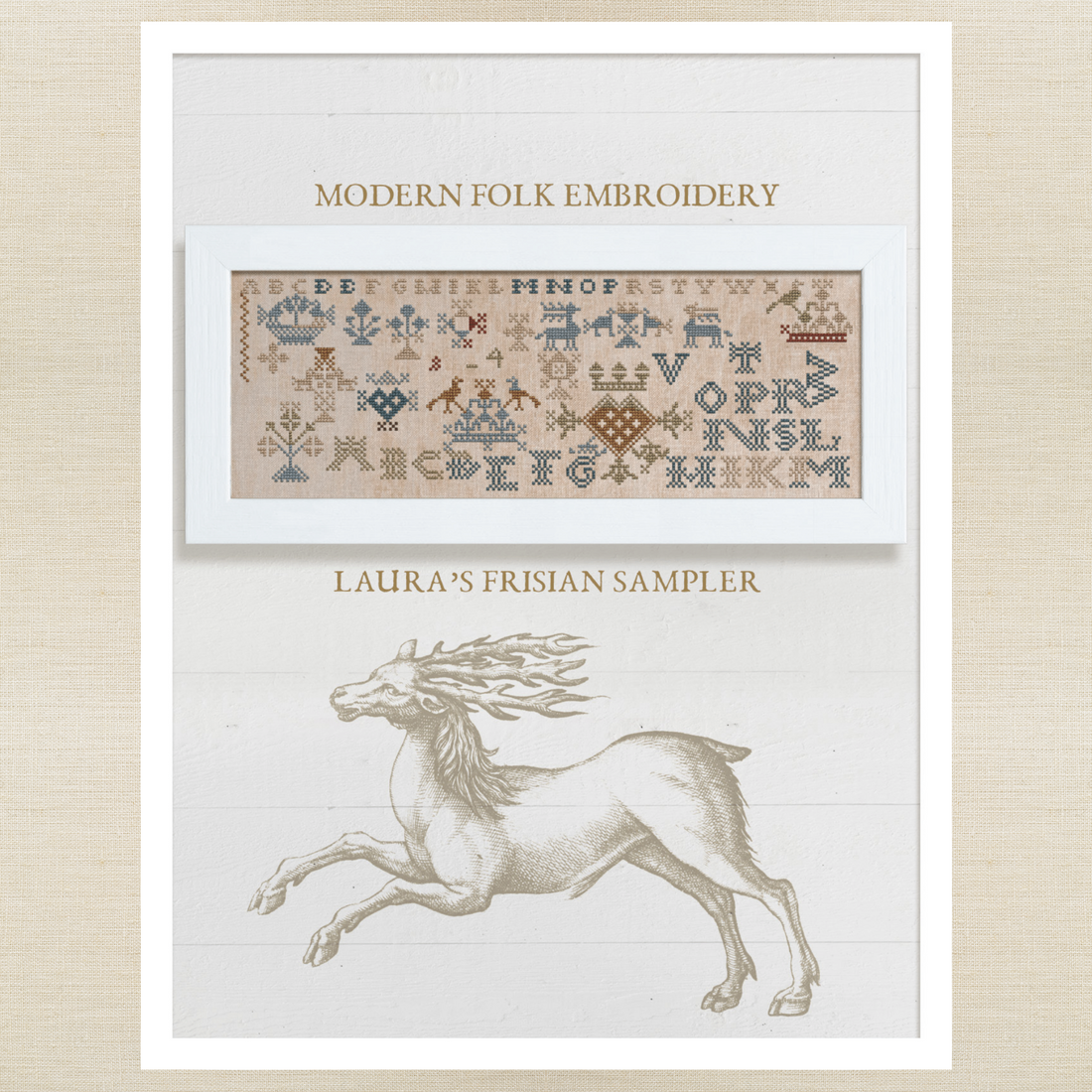 Modern Folk Embroidery - Laura's Frisian Sampler - Roxy Floss Pack ...