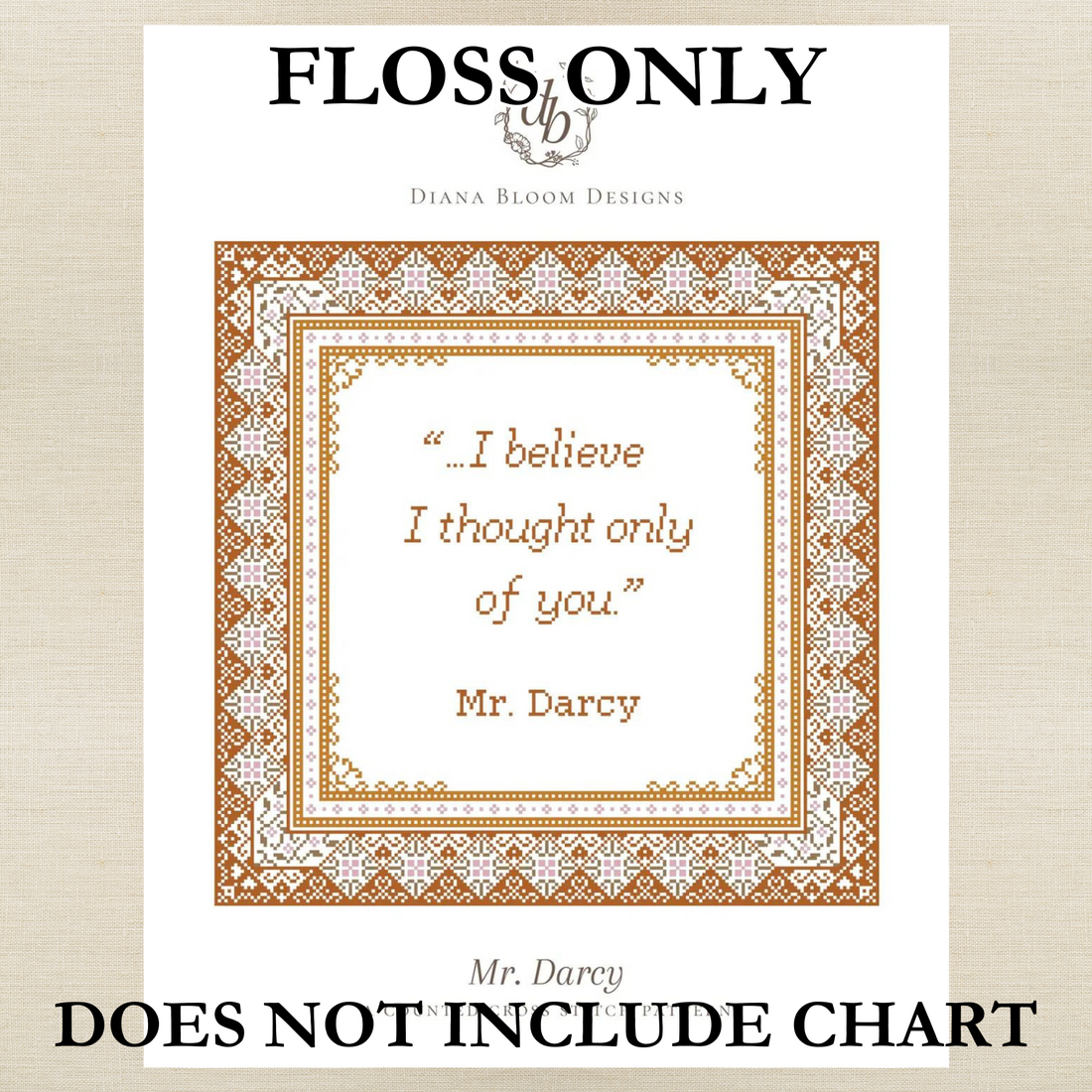 Diana Bloom Designs - Mr. Darcy - Roxy Floss Pack – Evertote